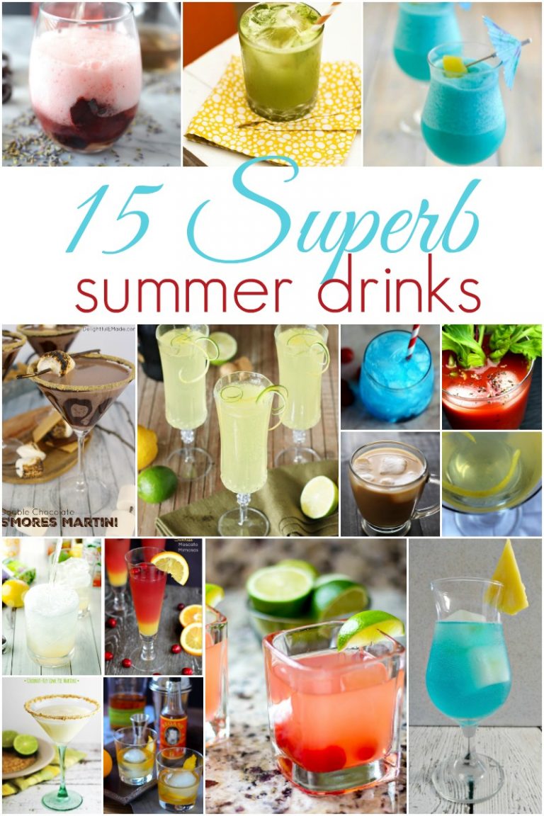 15 Superb Summer Drinks to Quench Your Adult Thirst