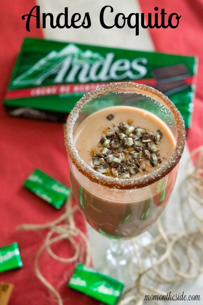 Delicious Chocolaty Andes Coquito | Mom on the Side