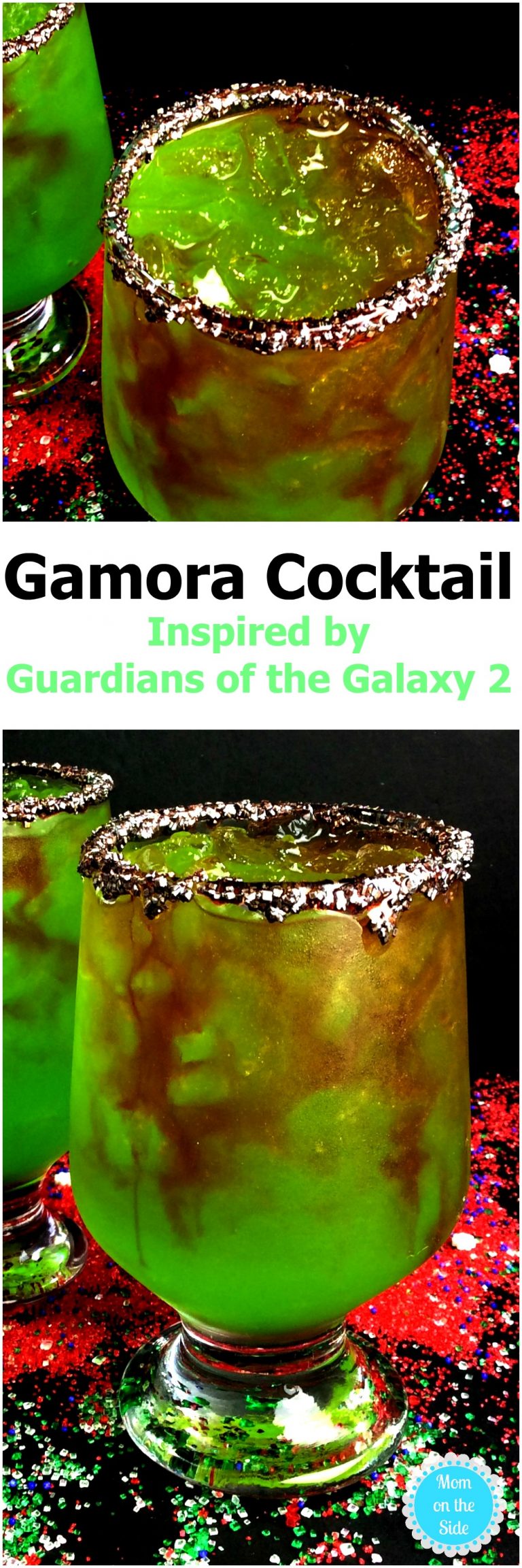 Gamora Cocktail Inspired by Guardians of the Galaxy 2