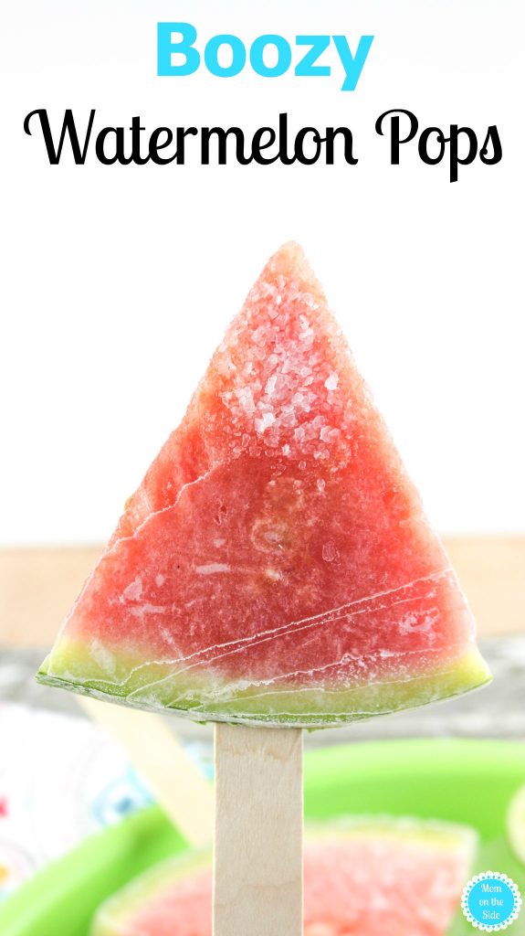 Boozy Watermelon Pops - Easy Summer Recipe