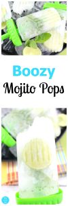 Boozy Mojito Pops f- Delicious Summer Recipe