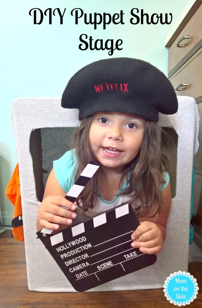 Easy DIY Puppet Show Stage and Sock Puppets | Mom on the Side