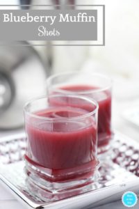 Deliciously Easy Blueberry Muffin Shots with Fresh Blueberries