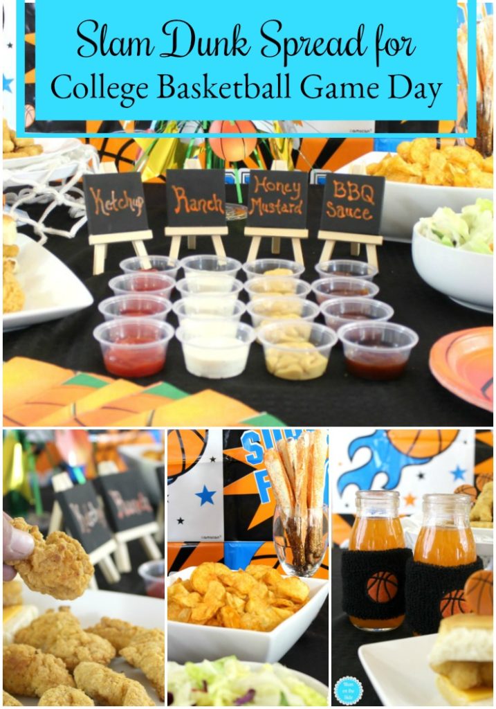Slam Dunk Spread: Food for College Basketball Game Days