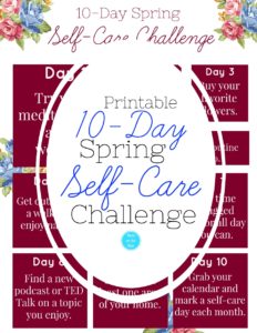 10-Day Self-Care Challenge for Women (Printable)