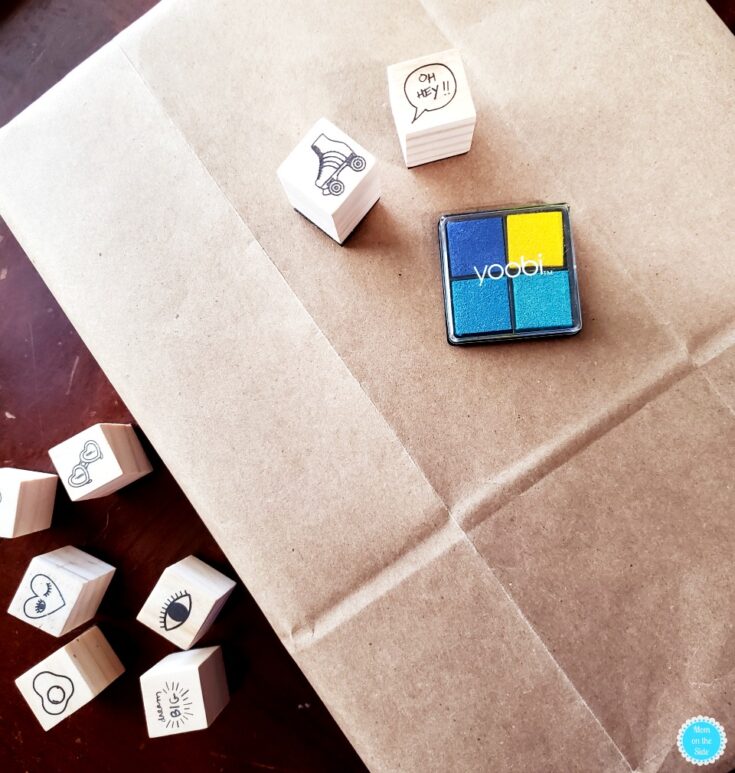 How to Make Paper Sack Book Covers + Giving Back with Yoobi Supplies