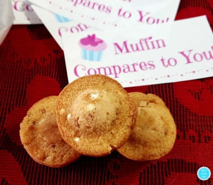 Free Muffin Compares to You Printable Valentines