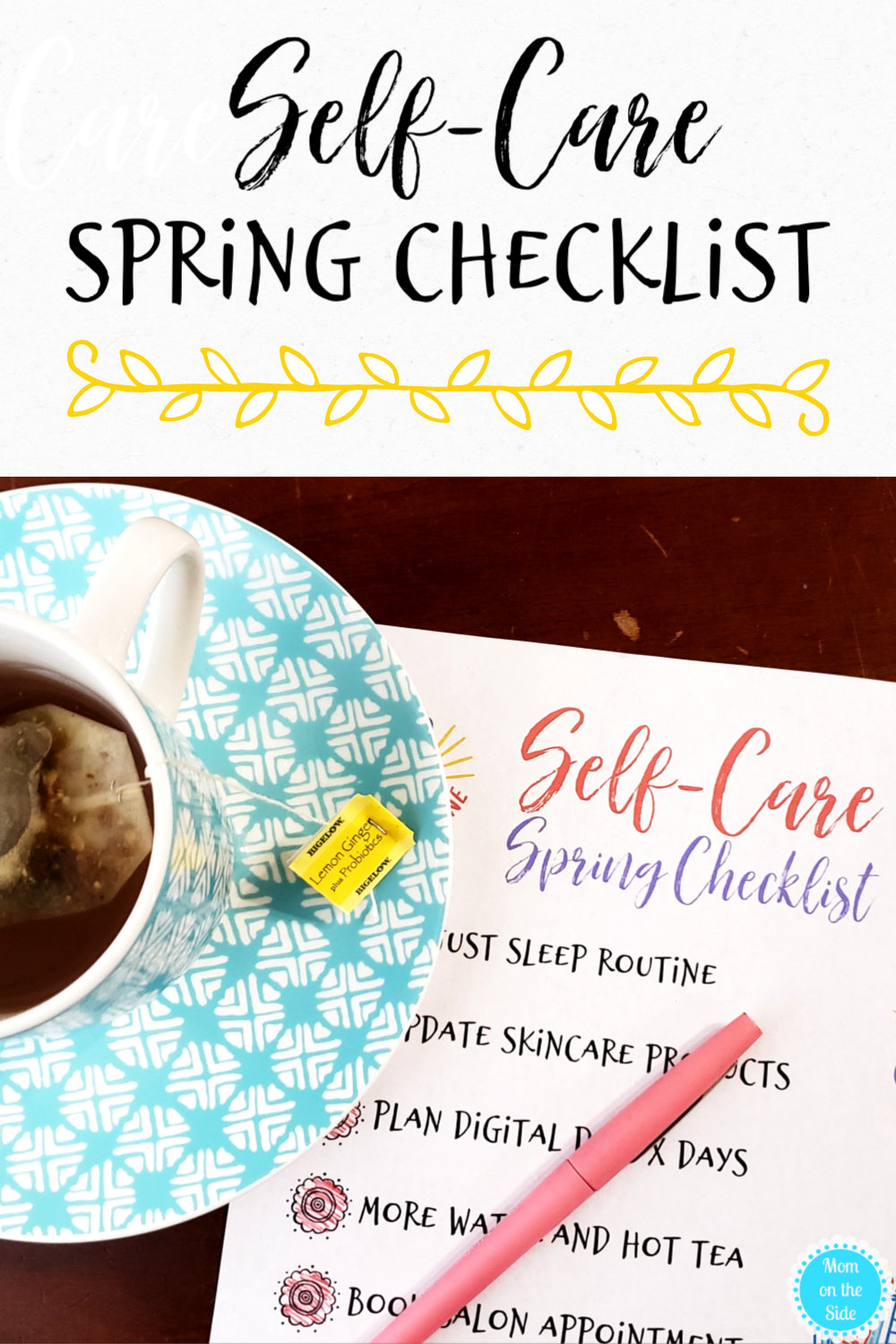 Spring Self-Care Checklist for Moms to Regain Sanity as Seasons Change