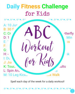 ABC Workout for Kids - Fun and Easy Fitness Challenge