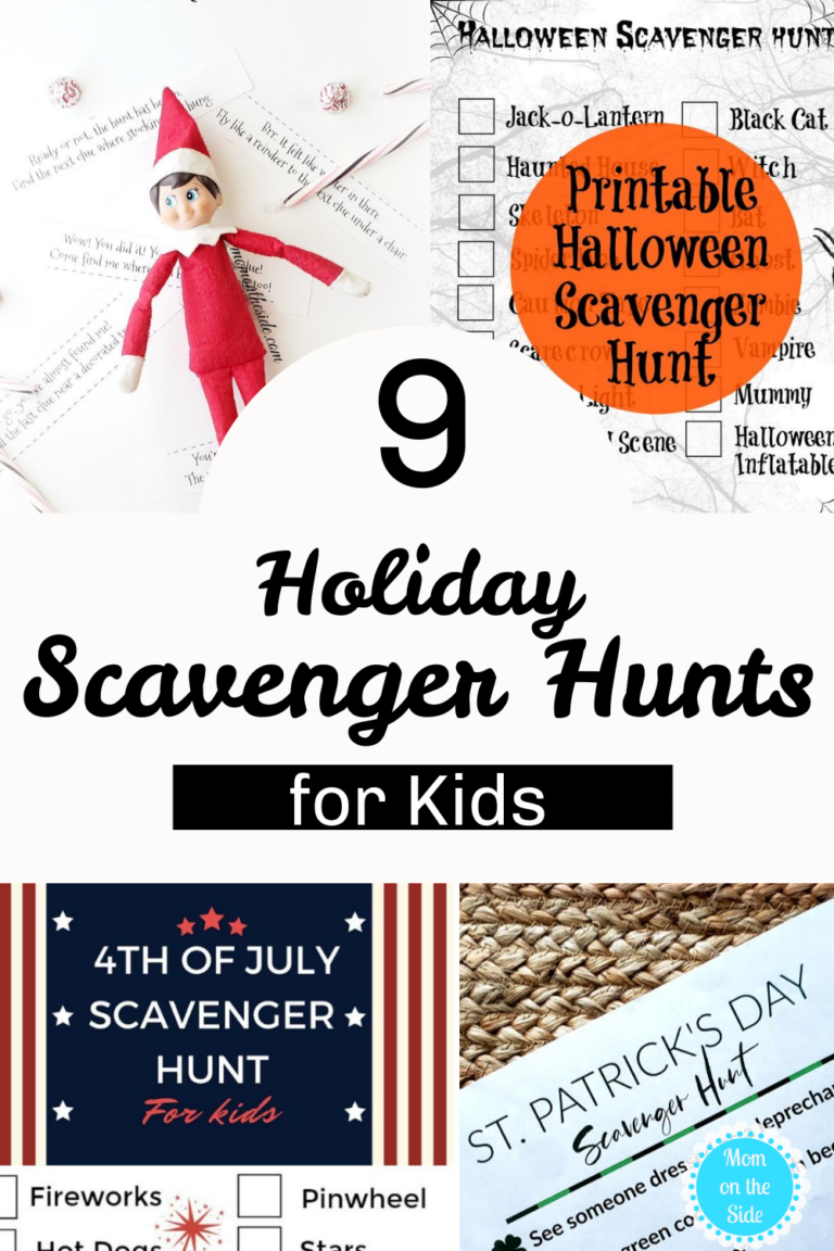Printable Holiday Scavenger Hunts for Kids - Start a New Tradition