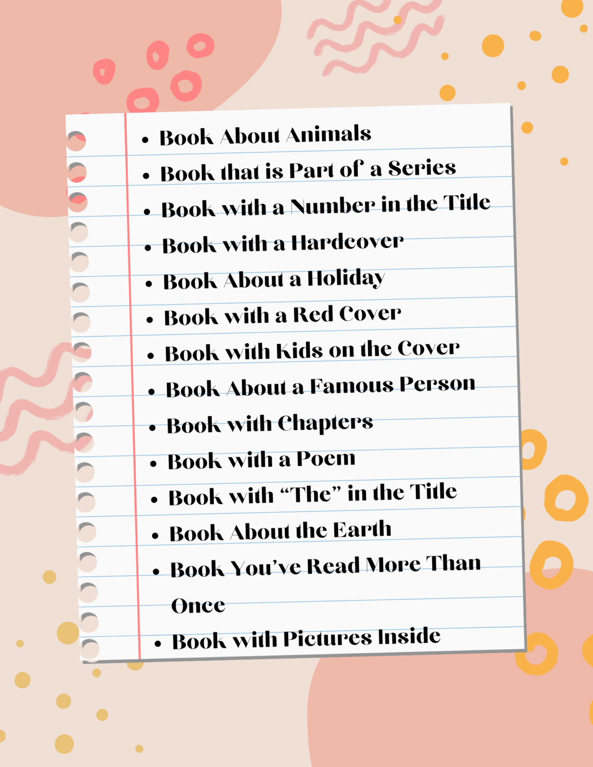 Book Scavenger Hunts for Kids