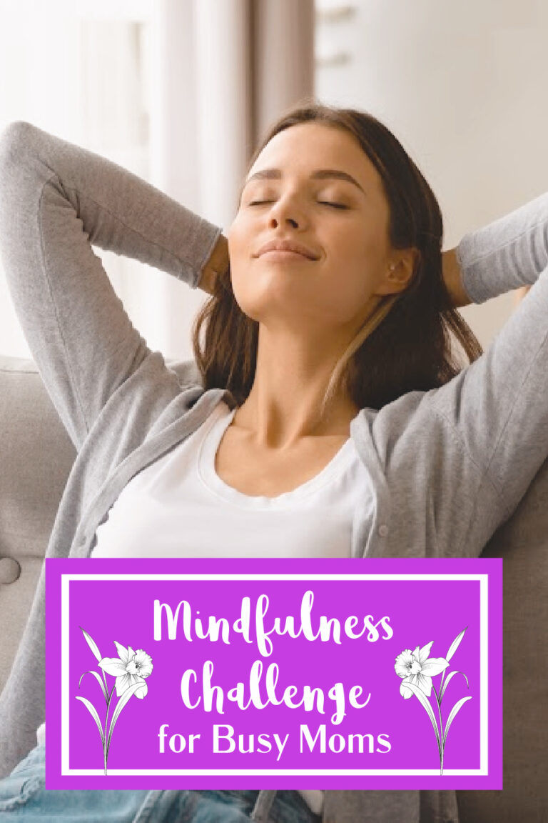 30-Day Mindfulness Challenge for Busy Moms - Free Printable