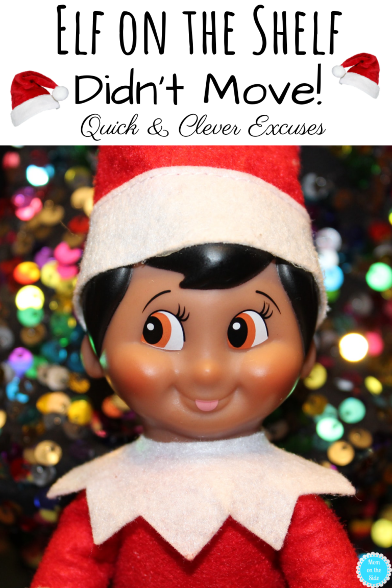 You Got Caught Moving Elf on the Shelf - Now What?