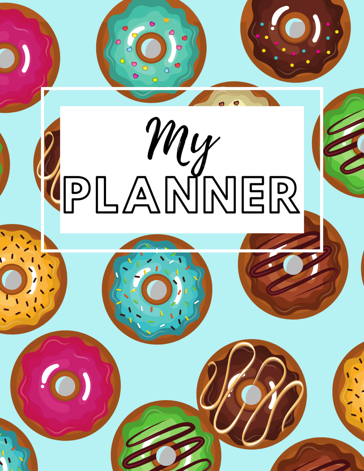 Free Printable Kids Planner - Fun Pages to Help Kids Get Organized