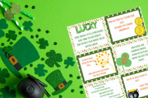 St. Patrick's Day Treasure Hunt Printable - Find the Gold Coins!