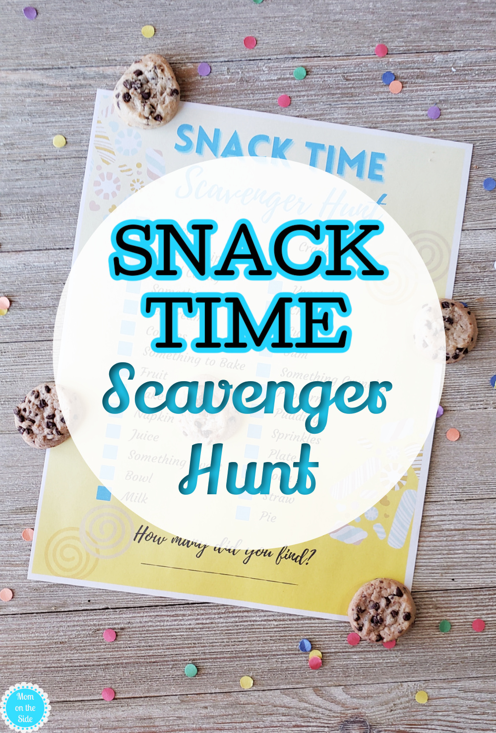 Snack Time Scavenger Hunt + Snacky Hour Sweepstakes