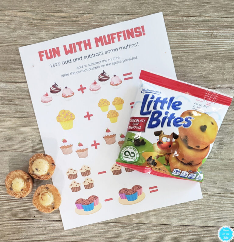 MUFFINS MATH WORKSHEET PRINTABLE