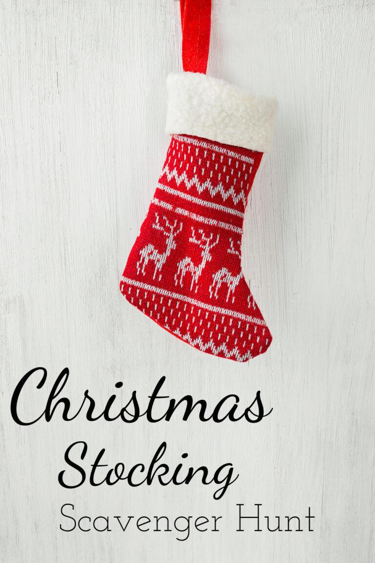 Stocking Scavenger Hunt for Christmas Morning - 5 Clues!