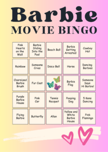 Printable Barbie Activity Book