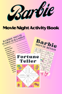 Printable Barbie Activity Book