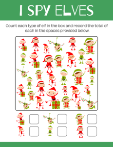 Free Printable Elf on the Shelf Activity Book - 9 Free Pages